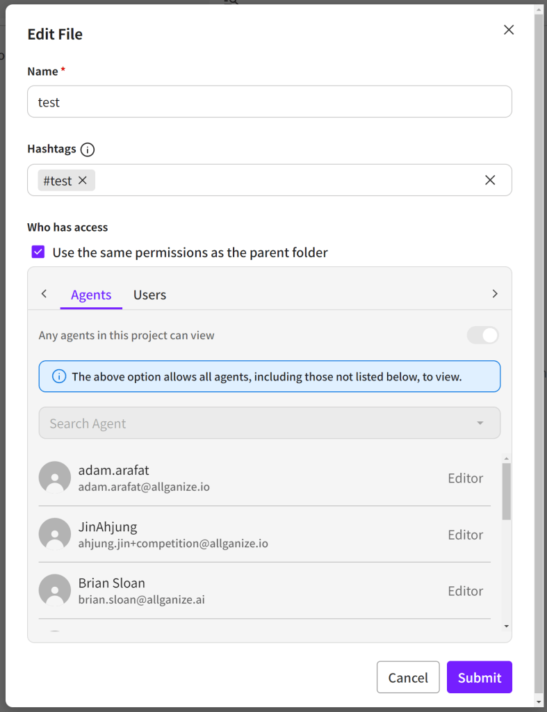 Documents – Allganize