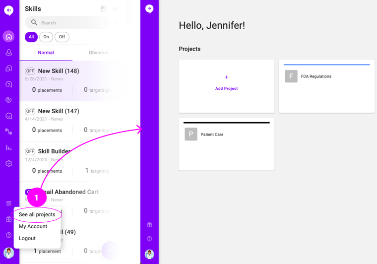 Managing Projects – Allganize