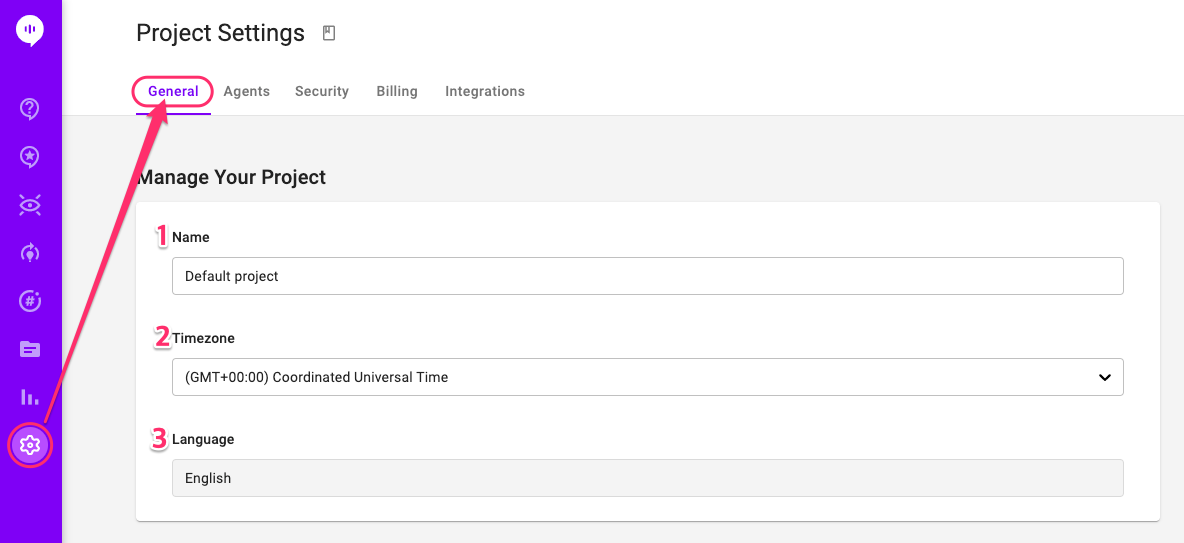 General-Settings – Allganize