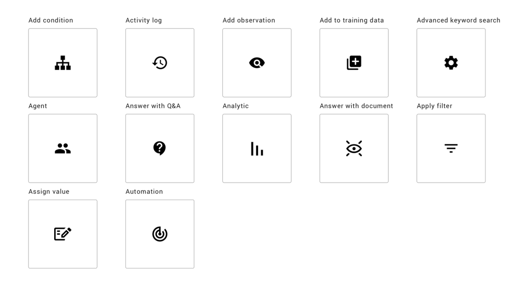 Icon Glossary(Alphabetical order) – Allganize