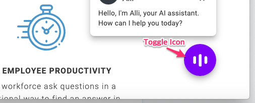 자바스크립트 SDK 연동 – Allganize